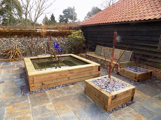 Infinity Pond - Miles Garden Design, Norfolk